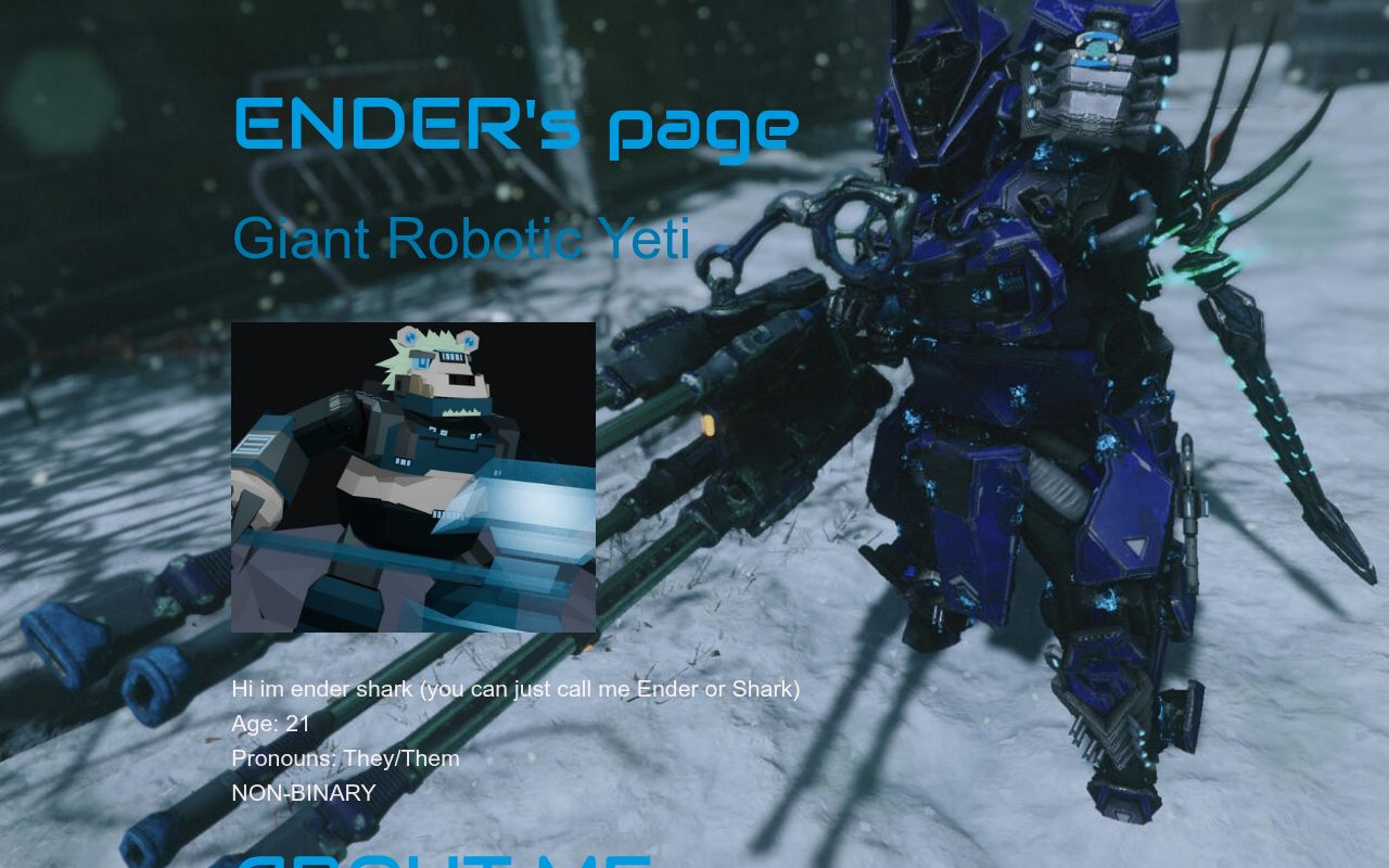 Ender Shark S Page